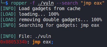 Ropfu Writeup - picoCTF 2022 - Cah Games